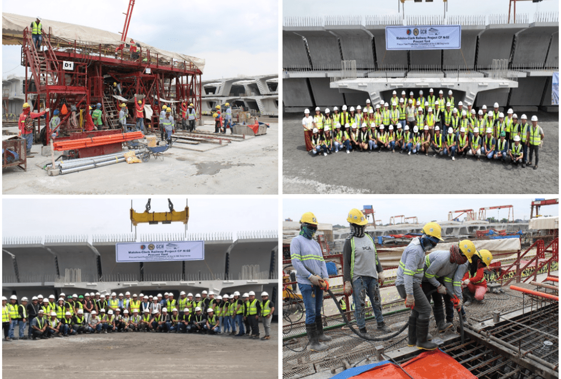 Precast yard Production Completion – ADJV site